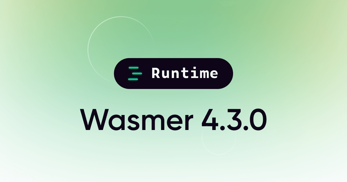 Announcing py2wasm: A Python to Wasm compiler · Blog · Wasmer