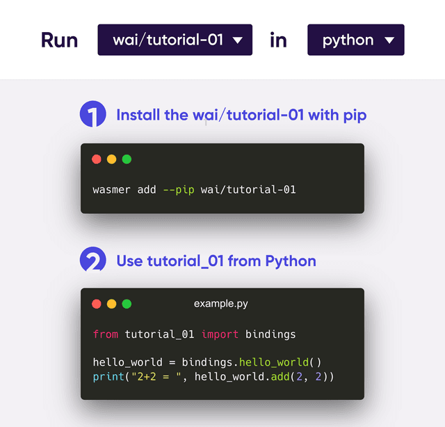 Wasmer takes WebAssembly libraries mainstream with WAI · Blog · Wasmer